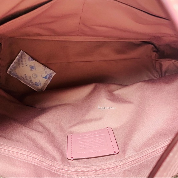 Coach | Bags | Coach Brown Dusty Rose Pink Tote Nwt | Poshmark